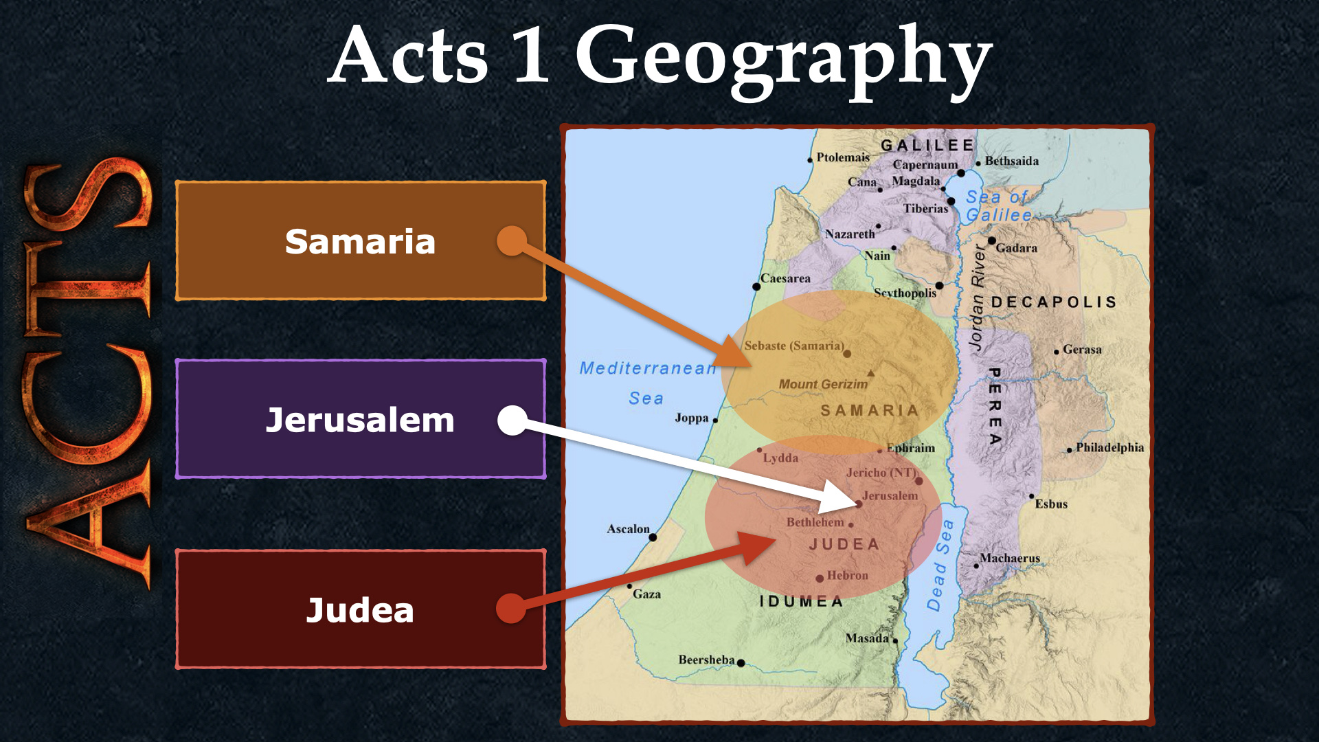 Study Acts 1 on FerventWord