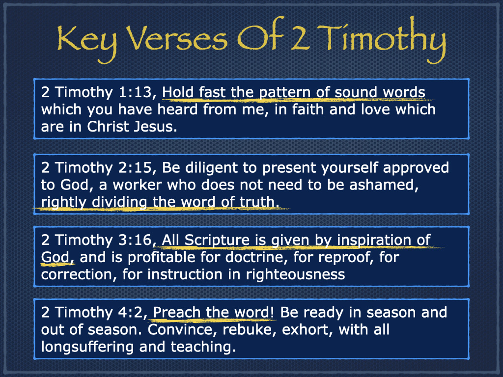 Study 2 Timothy 2 on FerventWord