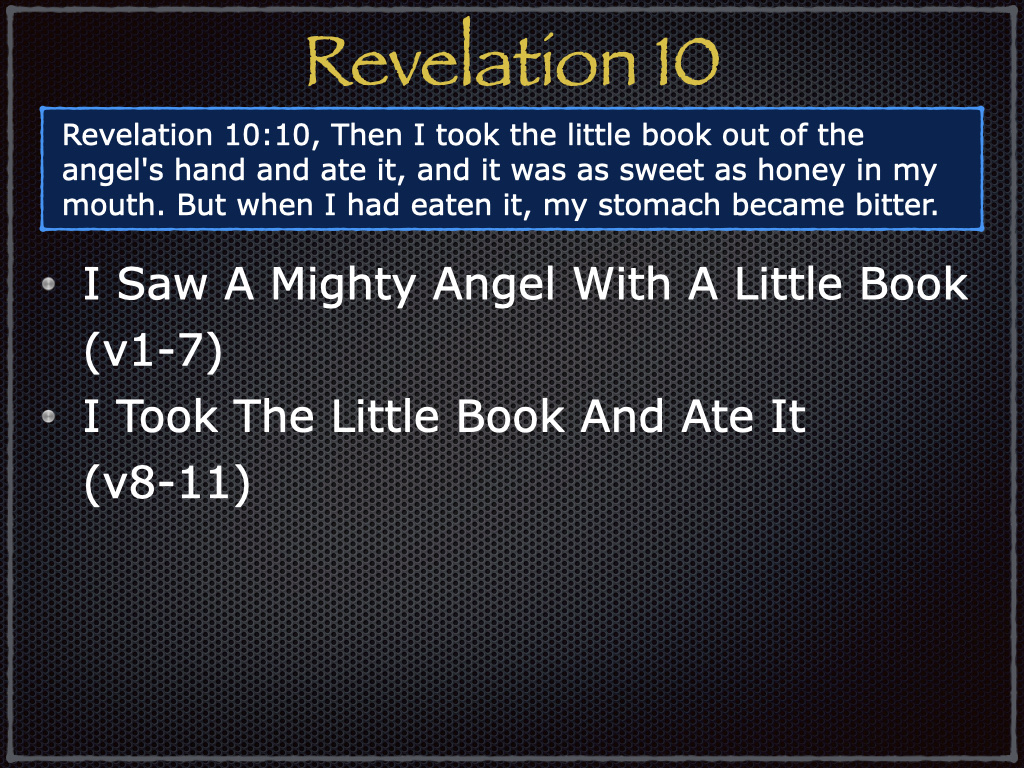 Study Revelation 10 on FerventWord